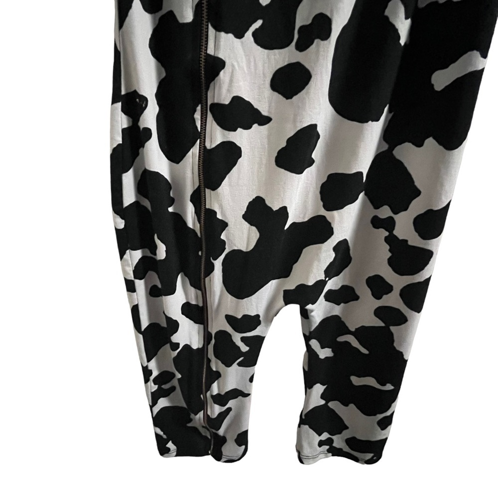 Cow Print One Suit/Body Suit/ Leotard Size Large Euc-… - Gem